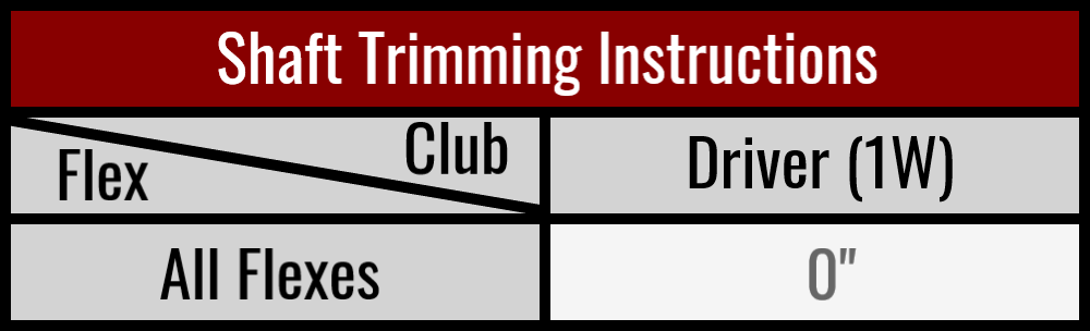 SMT Bassara Driver Shaft | SMT Golf
